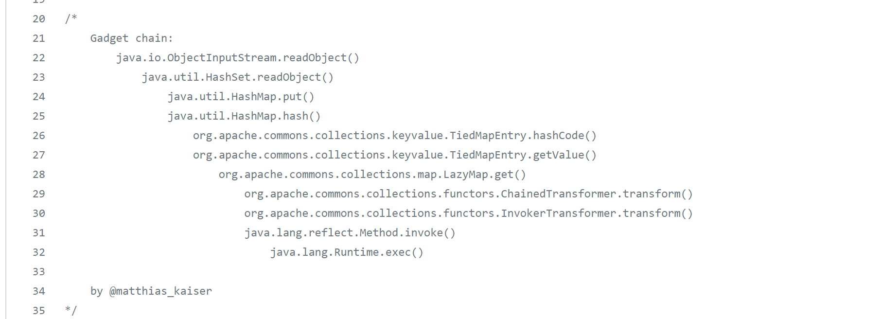 java反序列化-cc6 | ke1nys`Blog