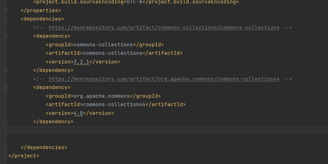 java反序列化-cc2+cc4+cc5+cc7 | ke1nys`Blog